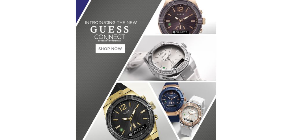 New Guess Connect Watches