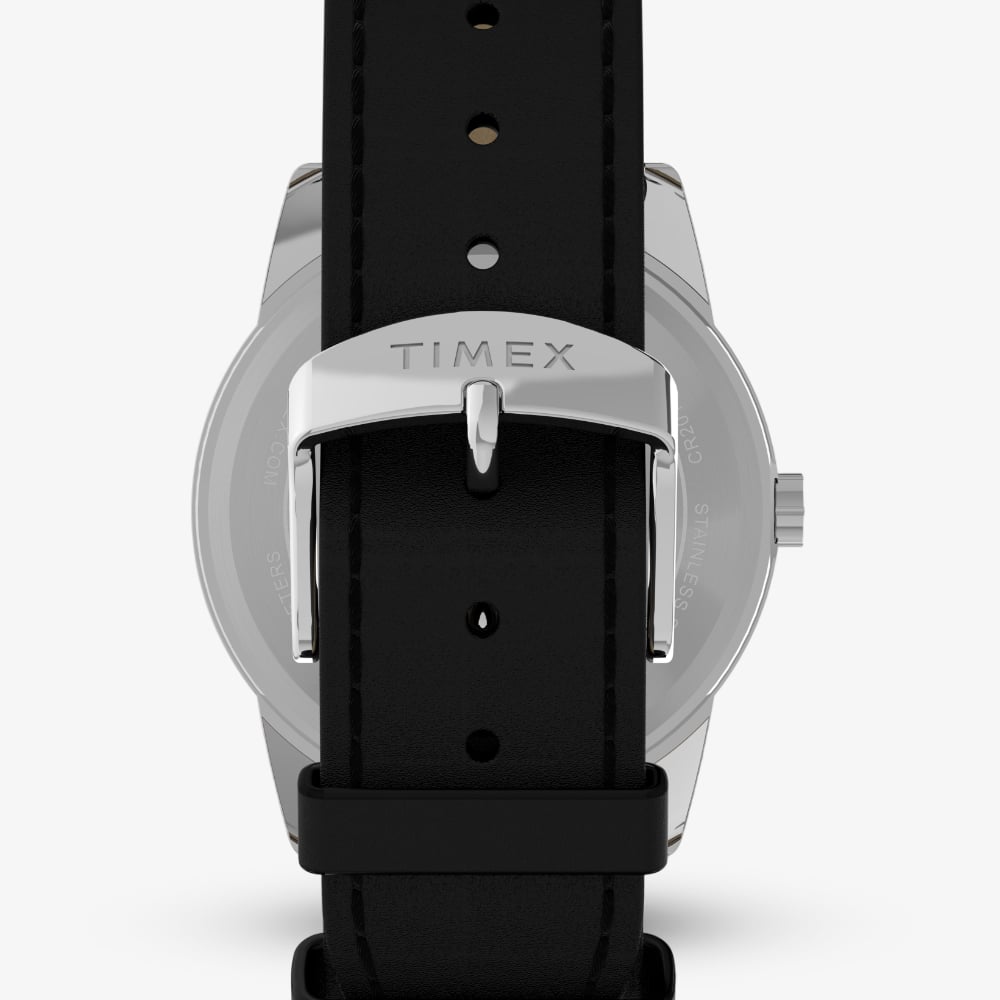 Timex TW2Y12800 Mens Easy Reader Black Dial Watch