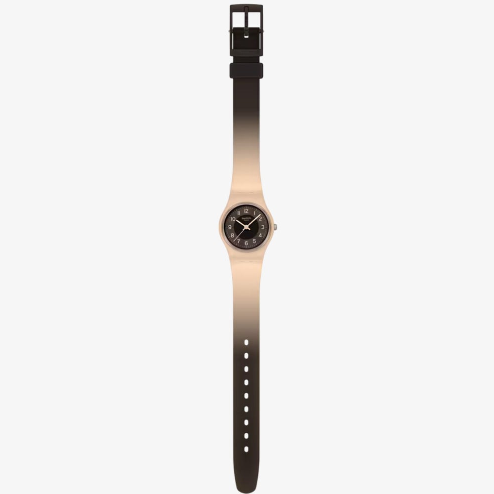 Swatch LT104 Unisex Espresso Charm Brown Watch