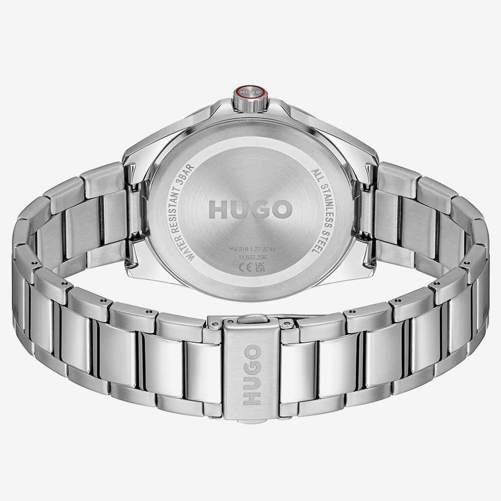 HUGO 1530453 #Seam Mens Green Bracelet Watch