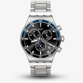 Swatch Dark Blue Irony Watch YVS507G